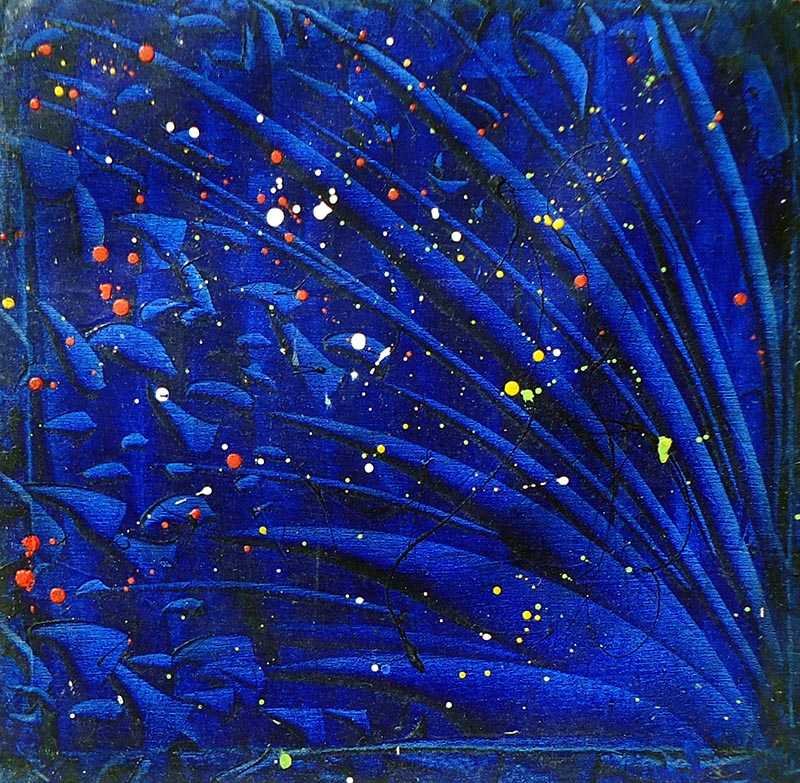 Scatter, Abstract Art, Abstract Canvas Print - GaleriFoton