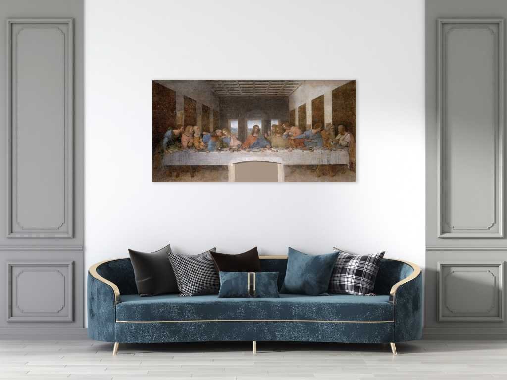 The Last Supper Canvas Art Print by Leonardo da Vinci - The Last Supper ...