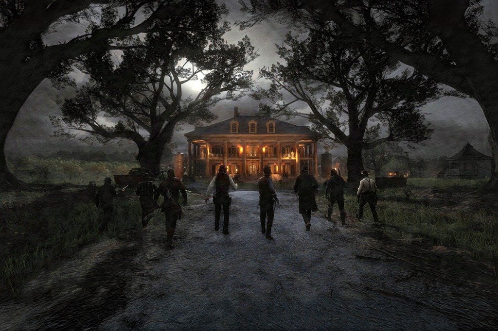 Braithwaite Manor Attack Art Print – Red Dead Redemption 2 - GaleriFoton